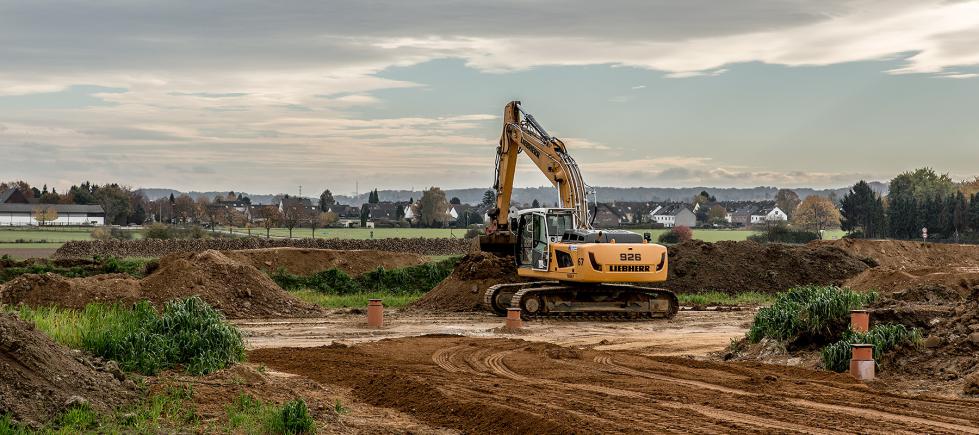 Blandfort setzt auf modernste Technik im Erdbau